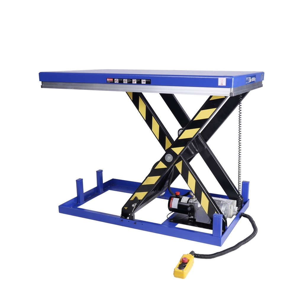 Electric lift table 1000kg 230V | Valkenpower